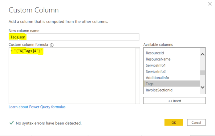Convert Azure Tags In Power BI MB Blog